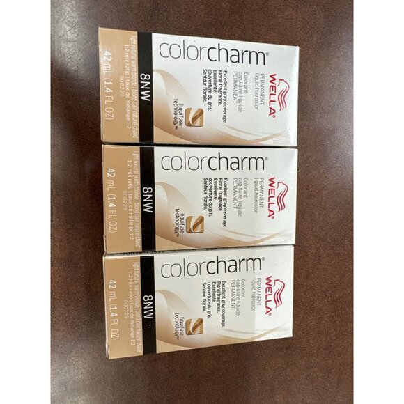 Wella | Hair | Wella Color Charm Liquid 8nw Light Natural Warm Blonde 4 ...